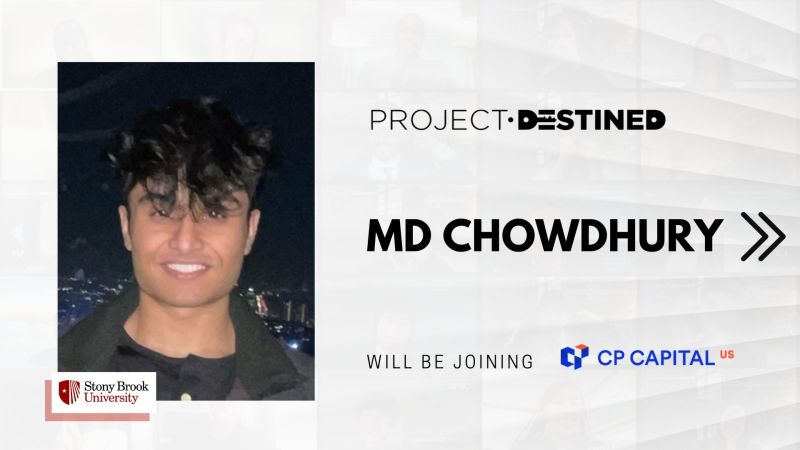CP Capital continues partnership with Project Destined by welcoming Summer intern - CP Capital